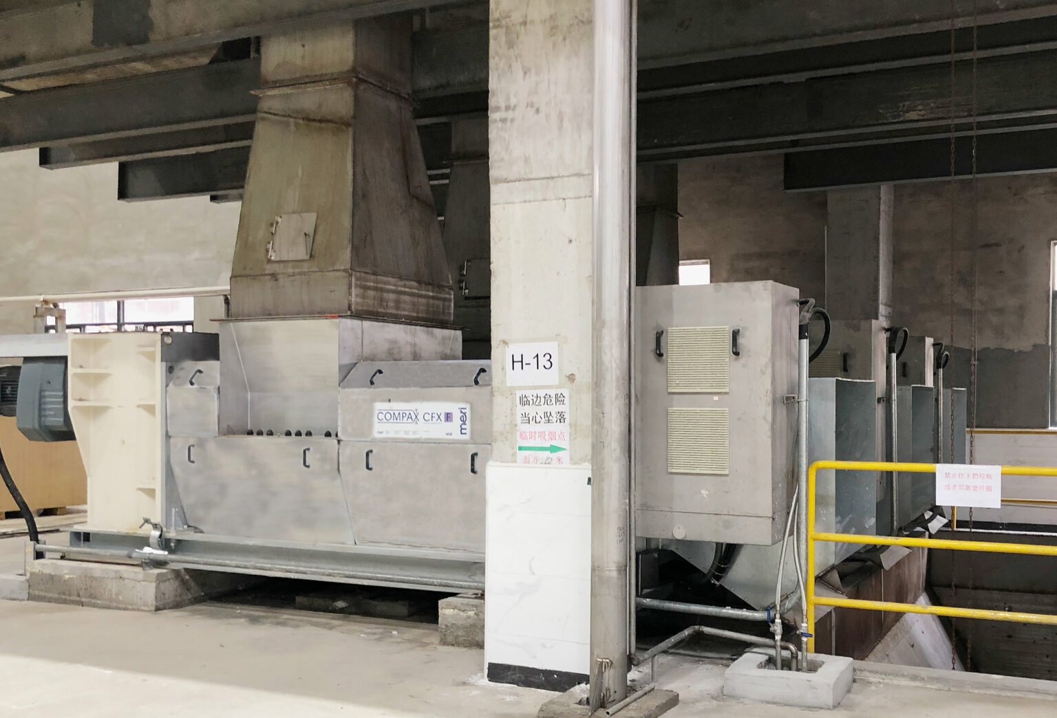 COMPAX CFX 50 & 60 F – Fiber Residual Compactor – Meri